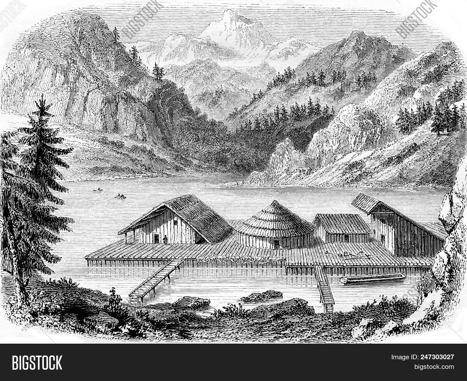 Gallic Village On Image & Photo (Free Trial) | Bigstock