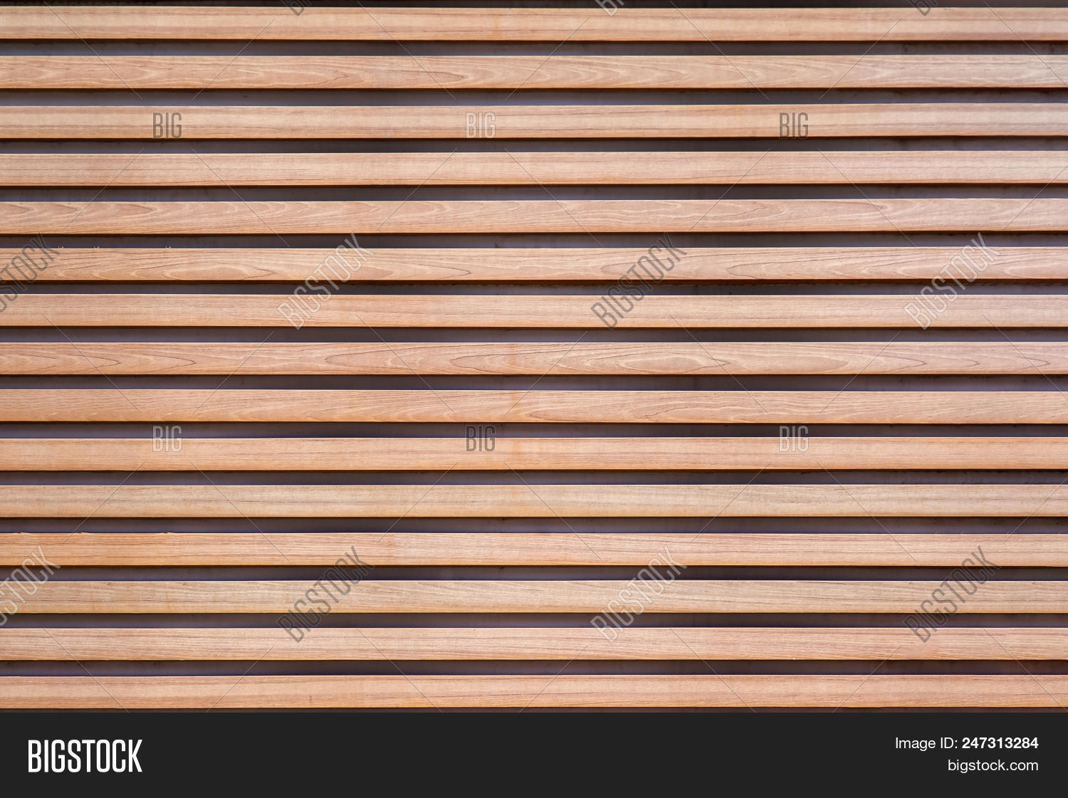 Wooden Slatted Surface Image & Photo (Free Trial) | Bigstock