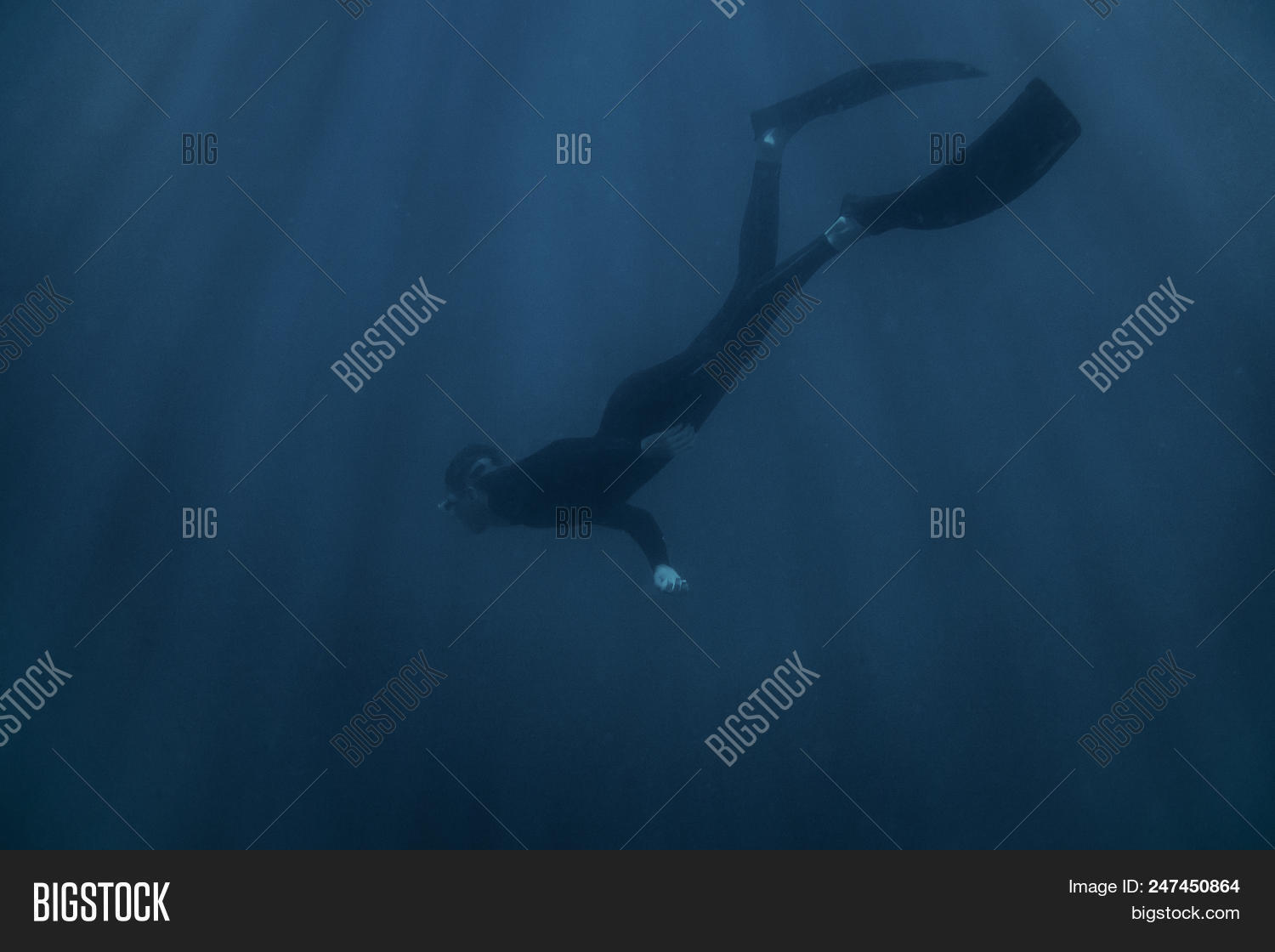 Young Man Freediver Image & Photo (Free Trial) | Bigstock