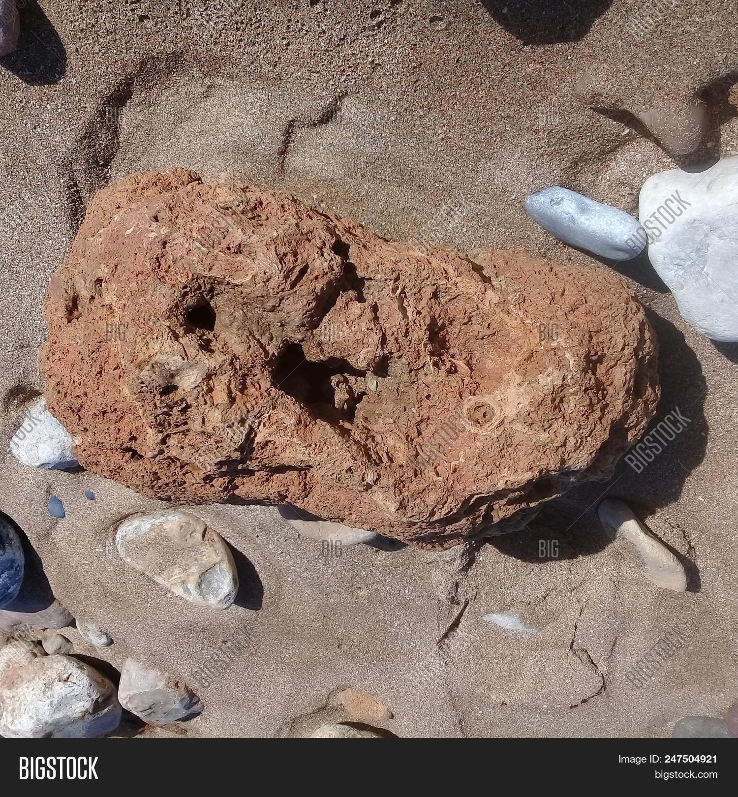 Big Striped Rock Stone Image & Photo (Free Trial) | Bigstock