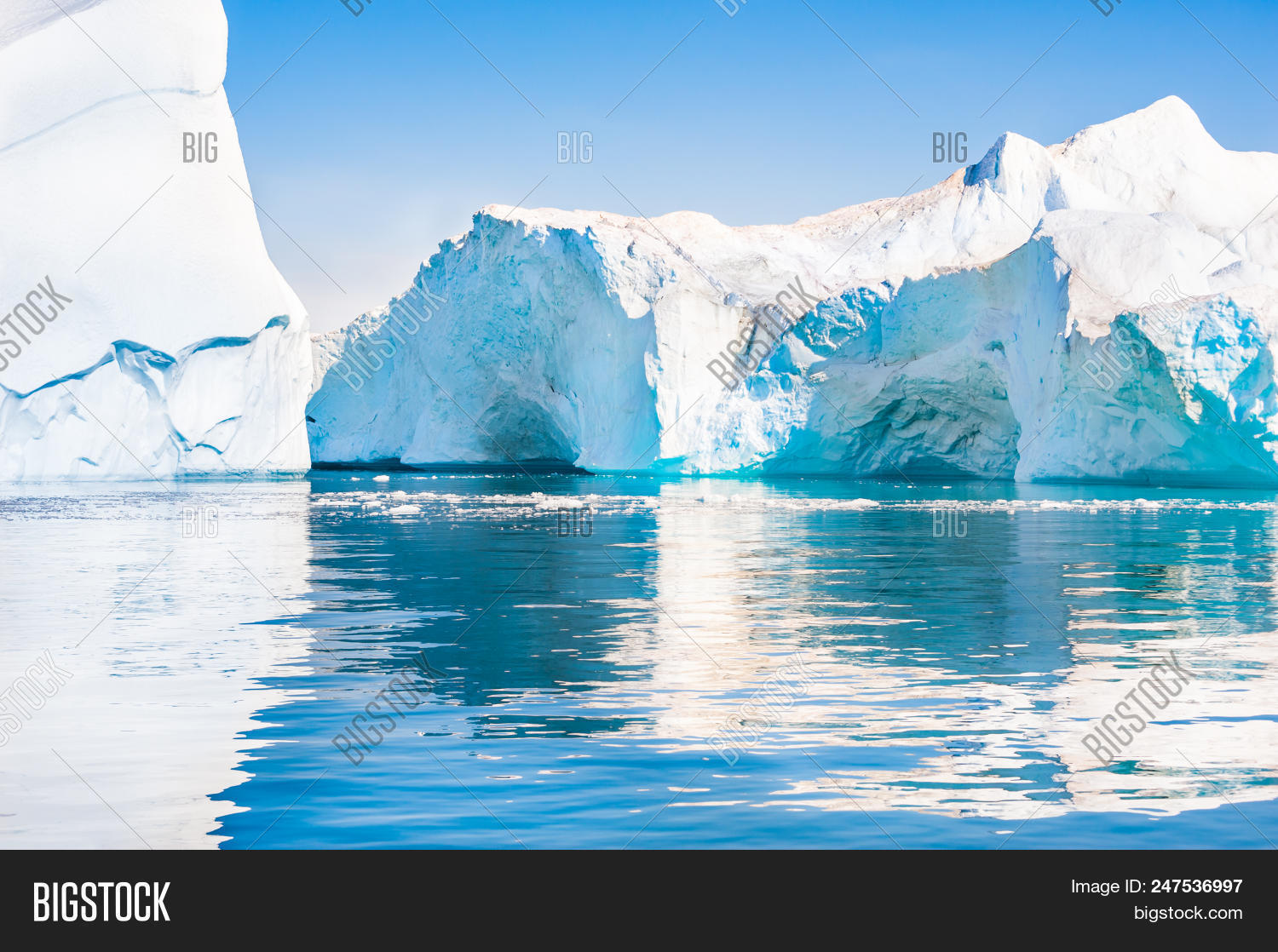 Big Blue Icebergs Image & Photo (Free Trial) | Bigstock