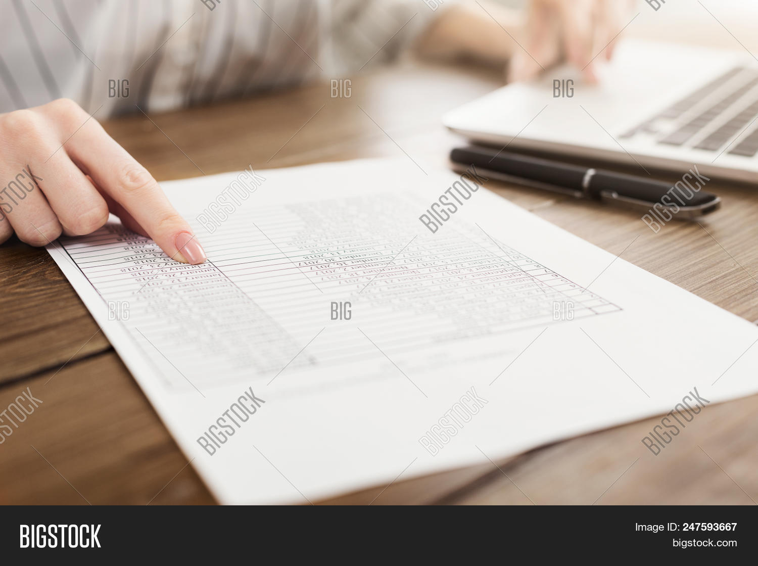 Woman Checking Image & Photo (Free Trial) | Bigstock