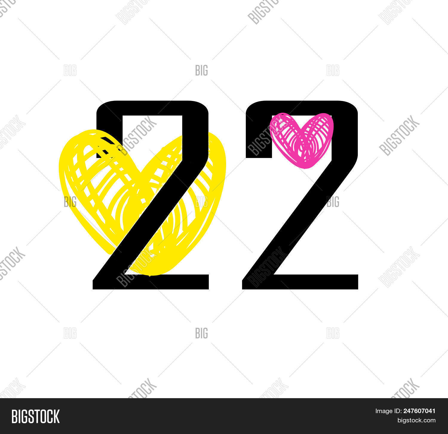 Number Twenty-two, 22 Image & Photo (Free Trial) | Bigstock