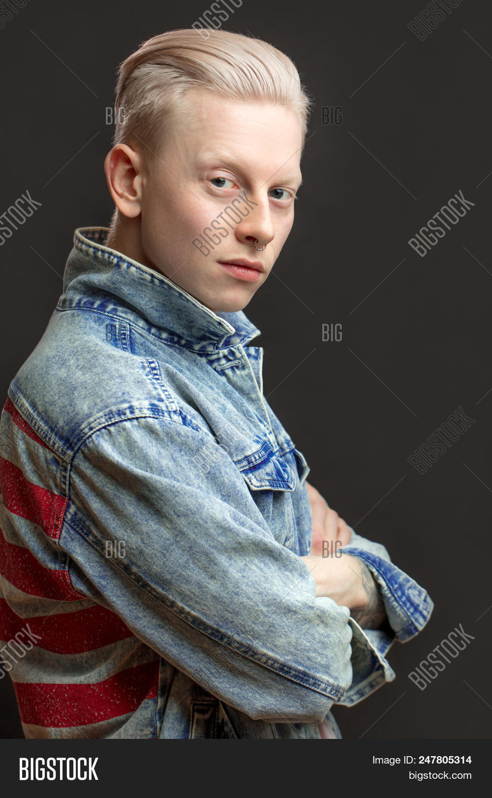 Cute Albino Male Model Image & Photo (Free Trial) | Bigstock