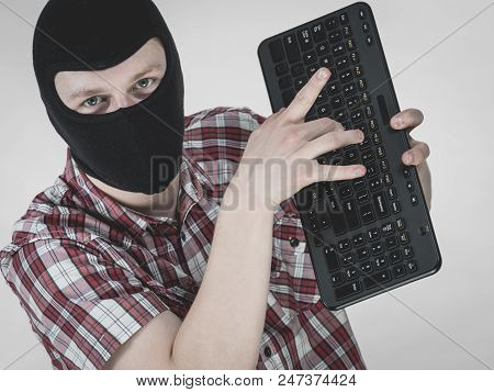 Crazy Hacker Man. Image & Photo (Free Trial) | Bigstock