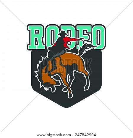 Rodeo Logo Your Sport Vector & Photo (Free Trial) | Bigstock