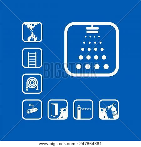 Fire Sprinkler System Vector & Photo (Free Trial) | Bigstock