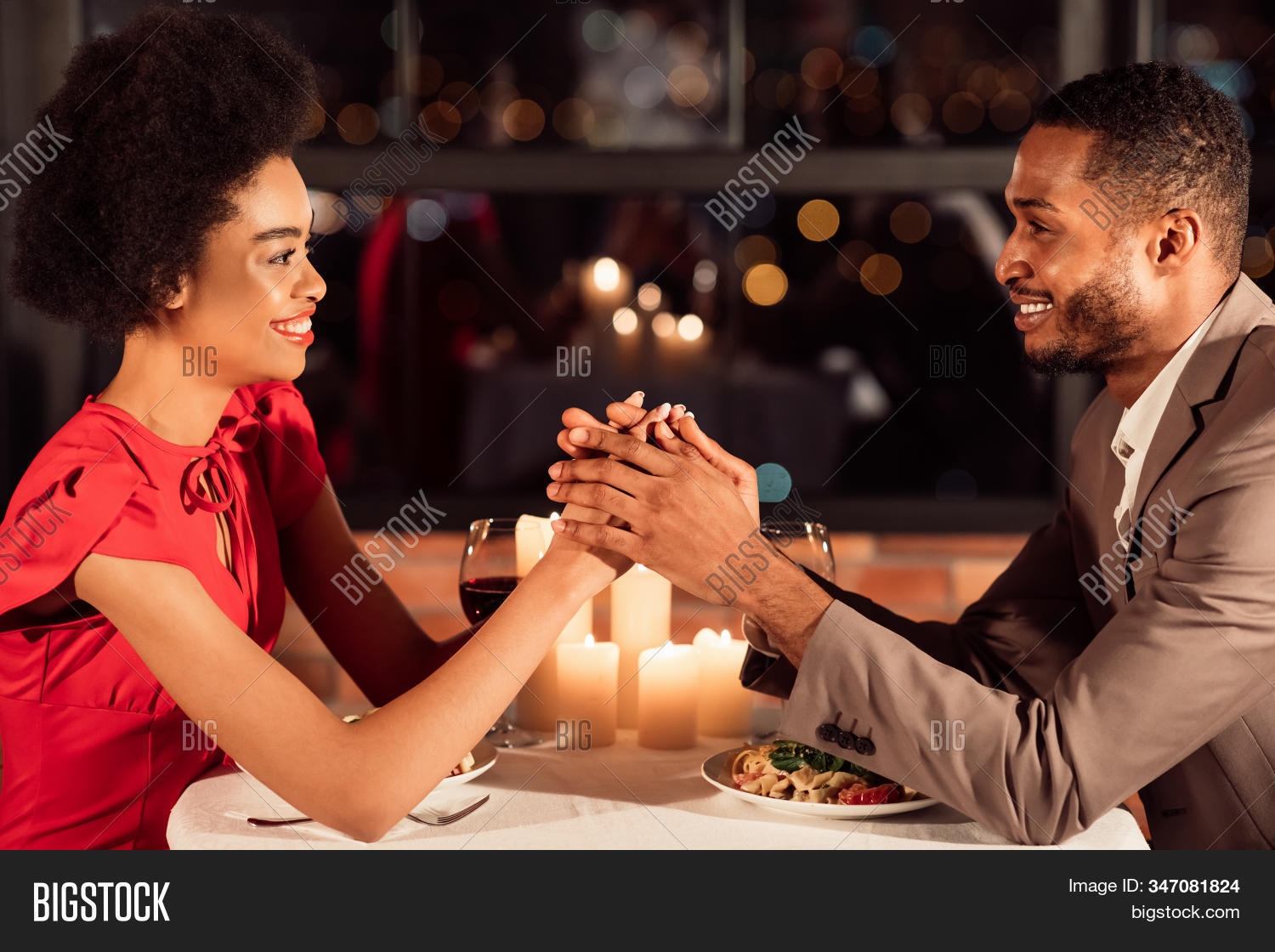 Afro Couple On Image & Photo (Free Trial) | Bigstock