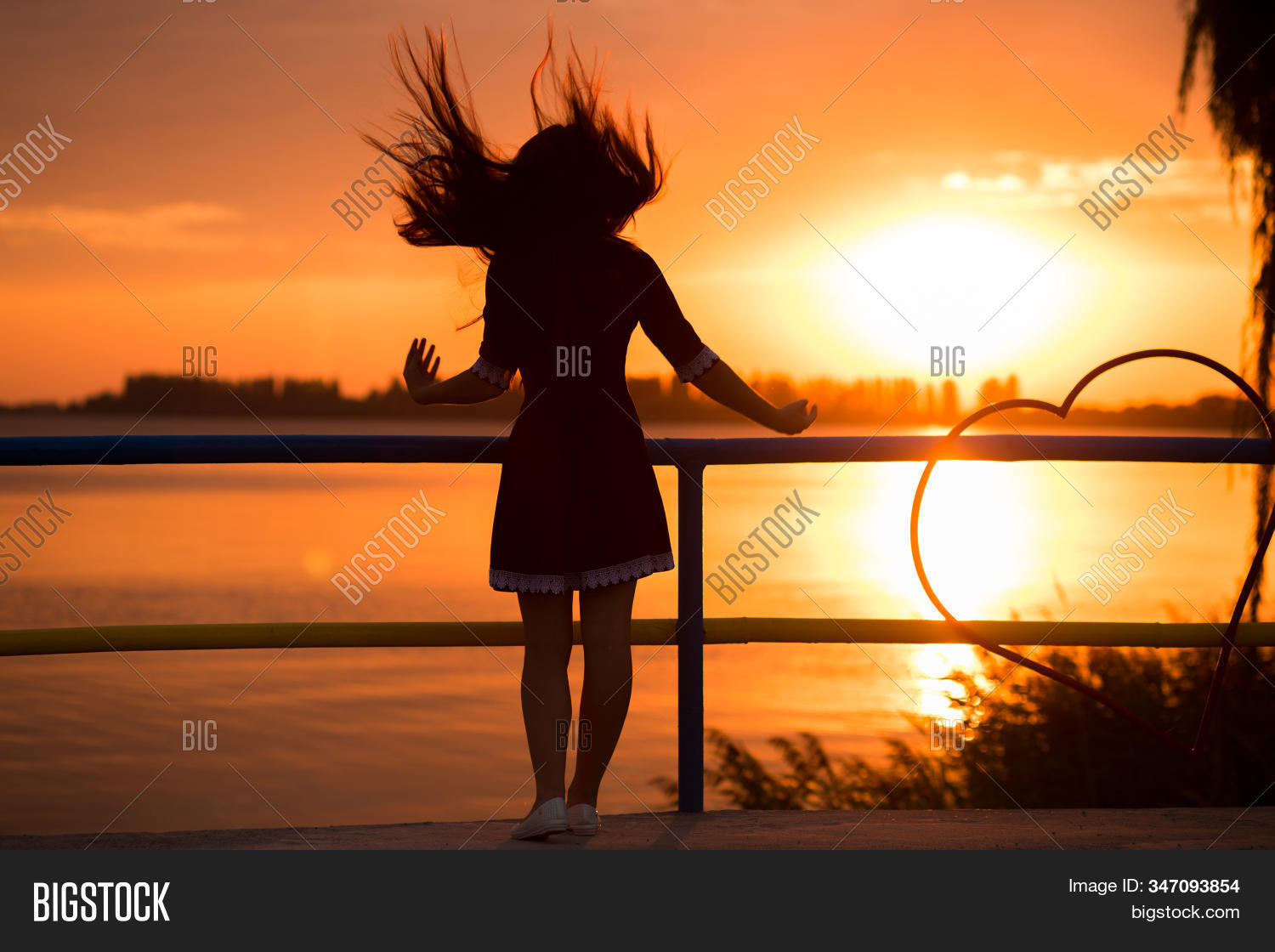 Side View Back Light Image & Photo (Free Trial) | Bigstock