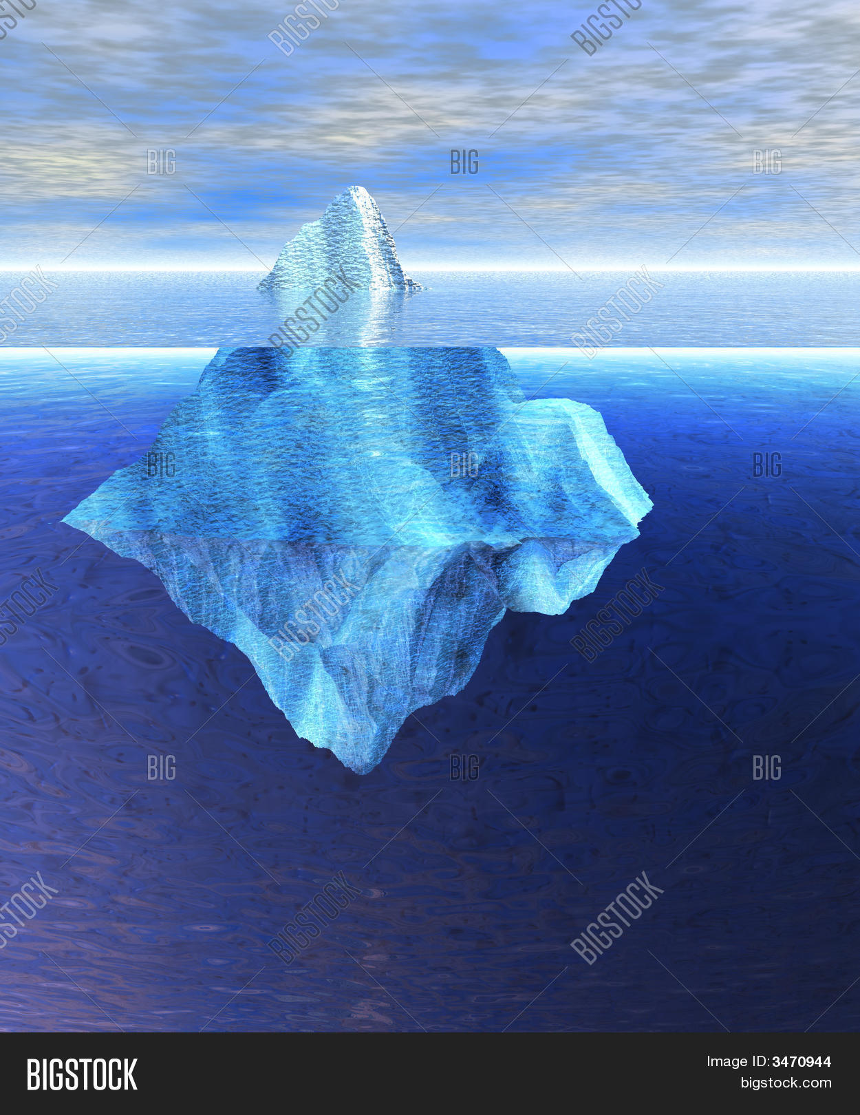 Floating Iceberg Open Image & Photo (Free Trial) | Bigstock