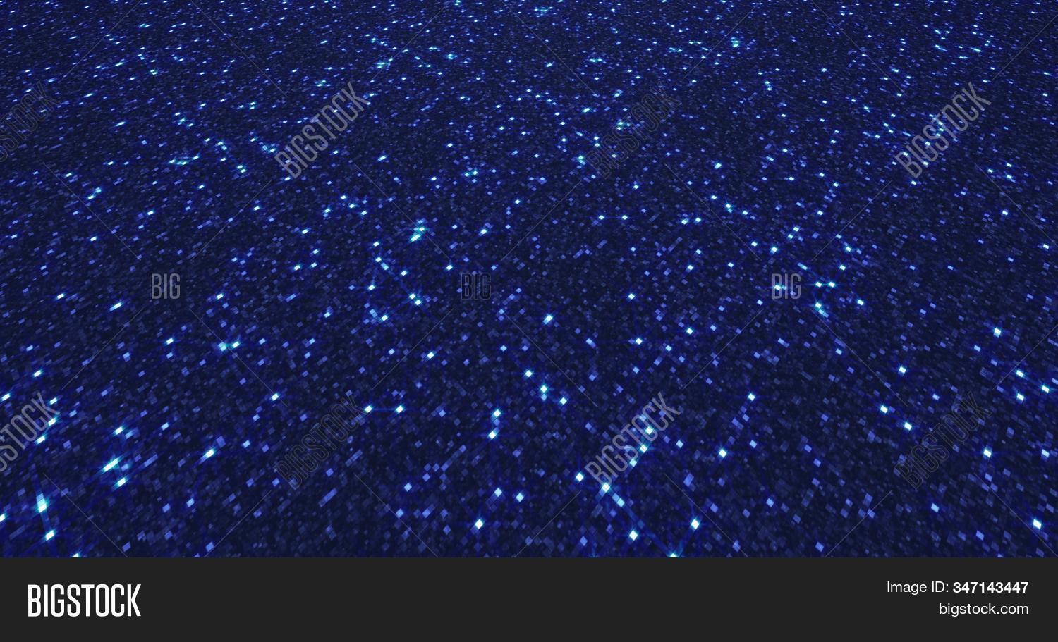 Blue Glitter Dust Image & Photo (Free Trial) | Bigstock