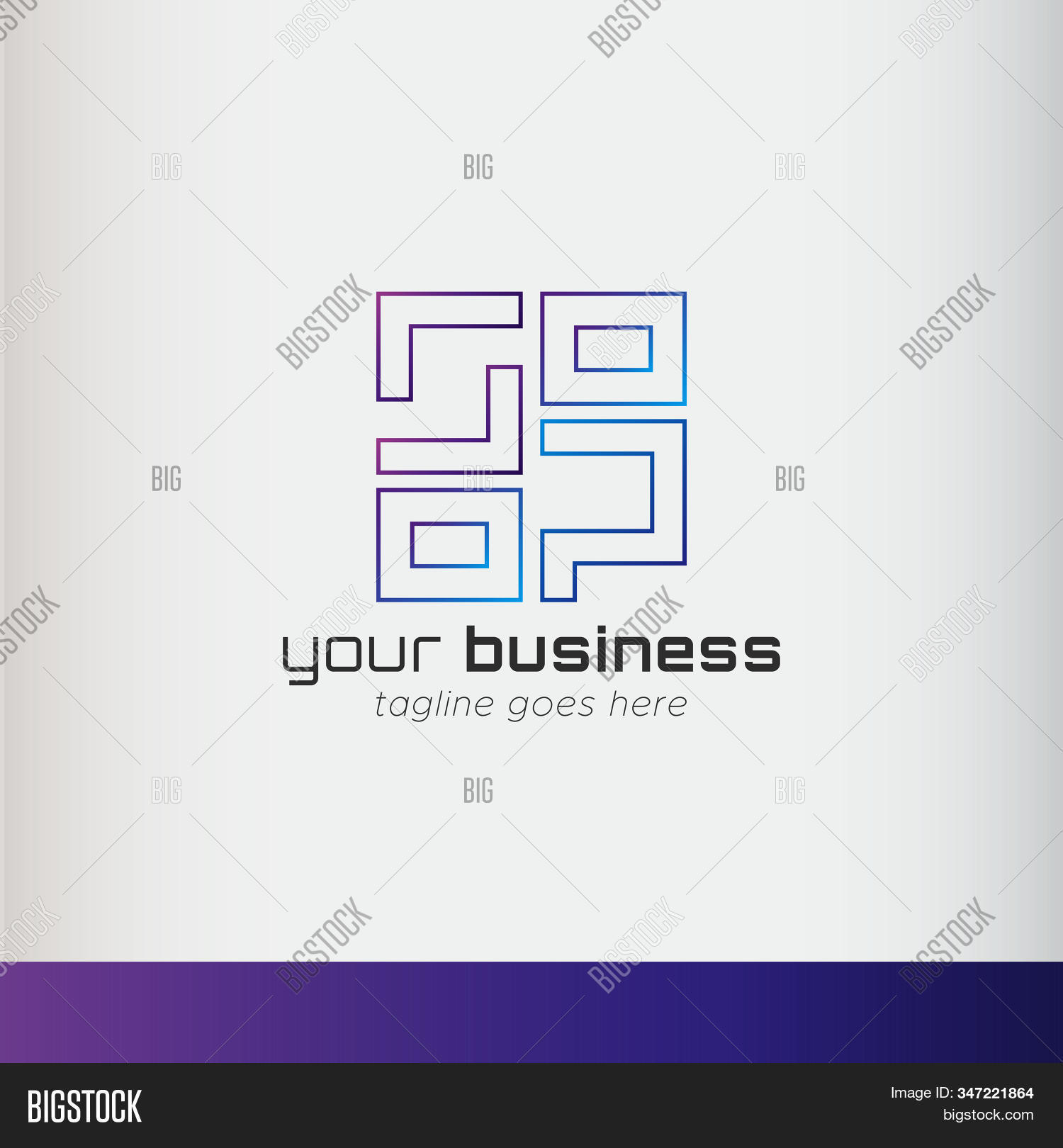 Sp Monogram Logo Vector & Photo (Free Trial) | Bigstock