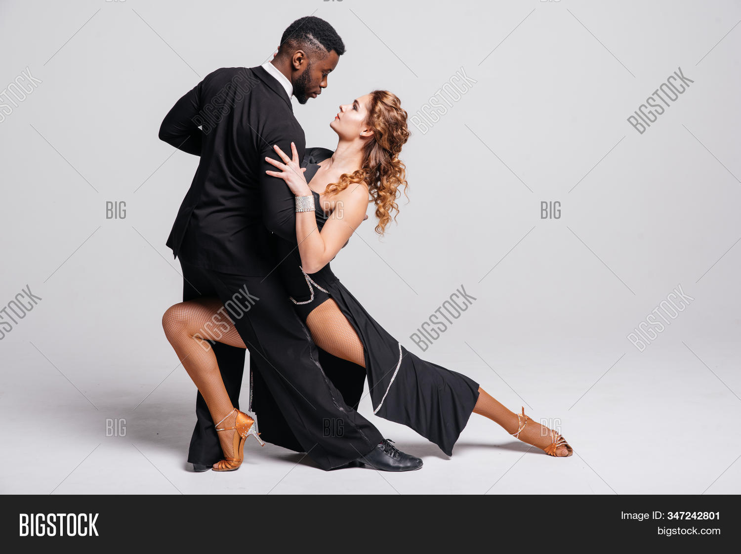 Couple Dancers Posing Image & Photo (Free Trial) | Bigstock