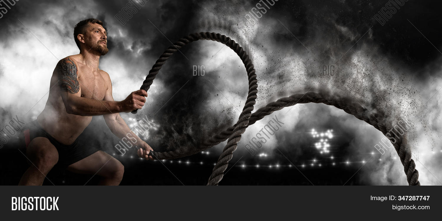 Muscular Man Working Image & Photo (Free Trial) | Bigstock