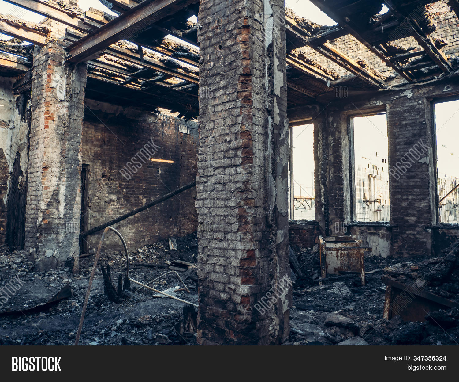 Burnt House Interior Image & Photo (Free Trial) | Bigstock