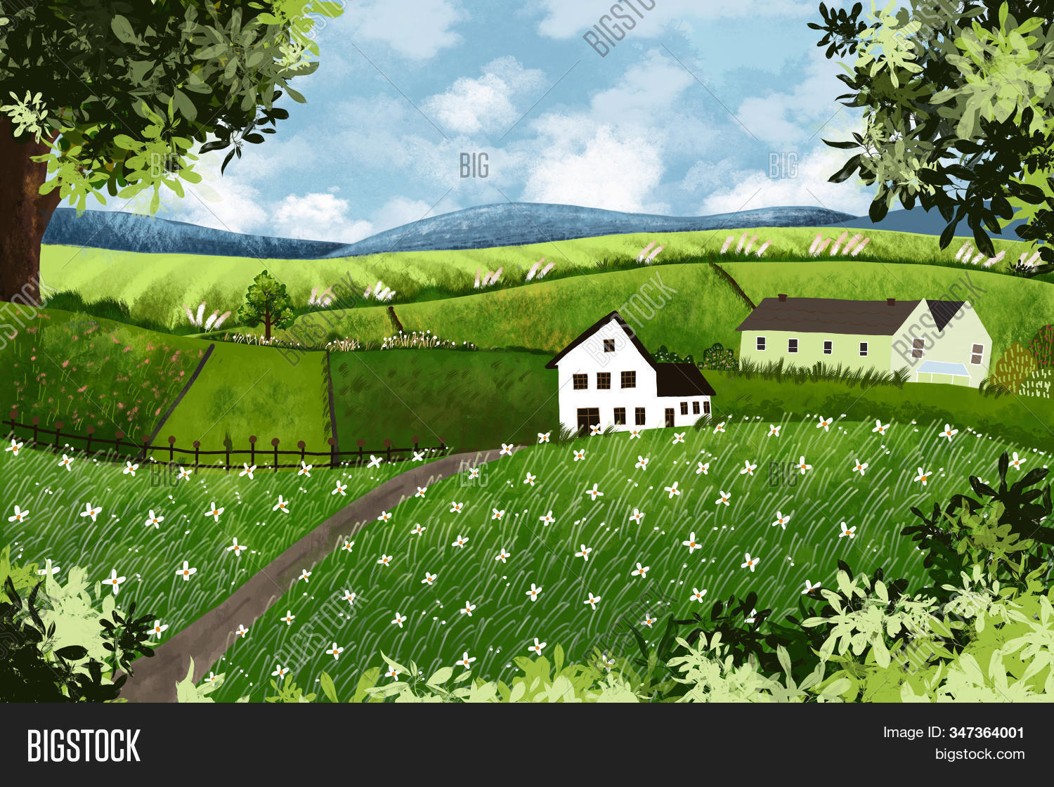 Cartoon Spring Image & Photo (Free Trial) | Bigstock