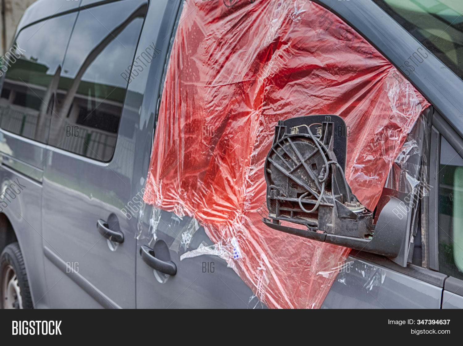 Car Broken Door Window Image & Photo (Free Trial) | Bigstock