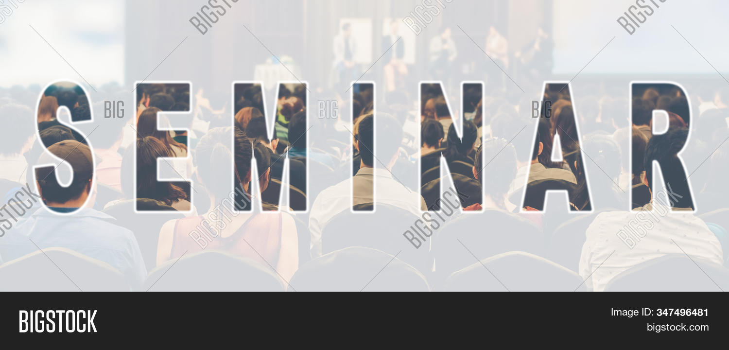 Seminar Text Marking Image & Photo (Free Trial) | Bigstock