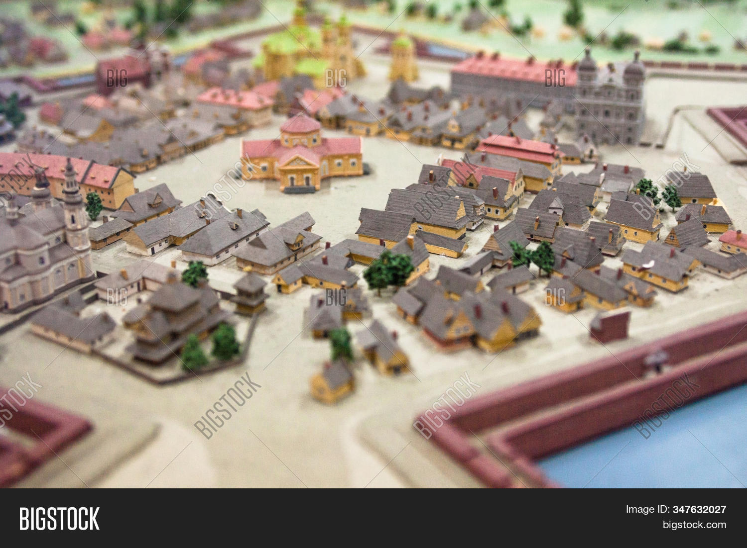 Old Town Scale Model. Image & Photo (Free Trial) | Bigstock