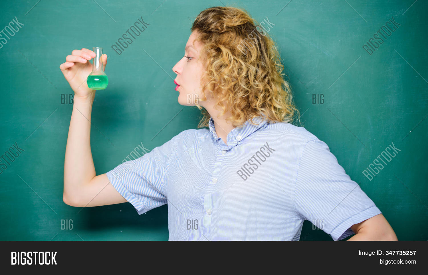 Chemistry Lab. Woman Image & Photo (Free Trial) | Bigstock