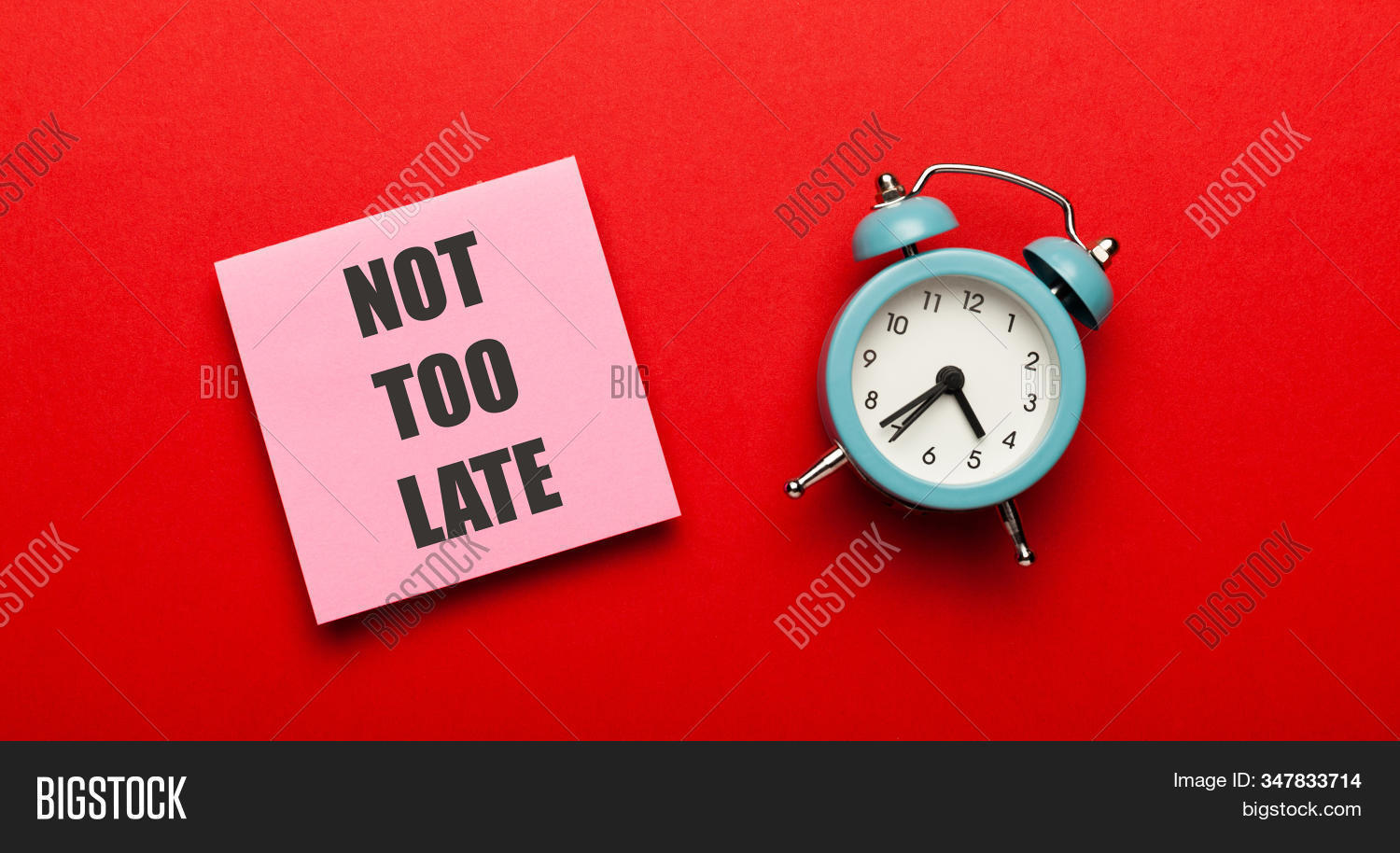 Not Late Concept. Image & Photo (Free Trial) | Bigstock