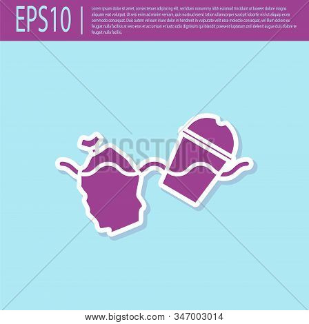Retro Purple Problem Vector & Photo (Free Trial) | Bigstock