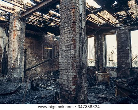 Burnt House Interior Image & Photo (Free Trial) | Bigstock