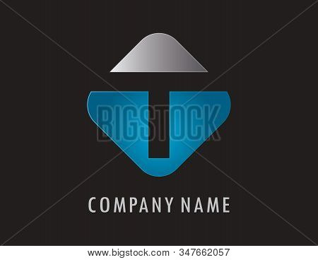 Letter T Vector Logo Vector & Photo (Free Trial) | Bigstock