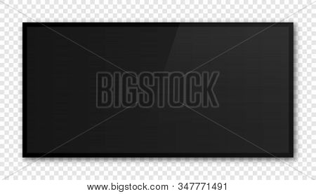 Modern Black Tv Frame Vector & Photo (Free Trial) | Bigstock