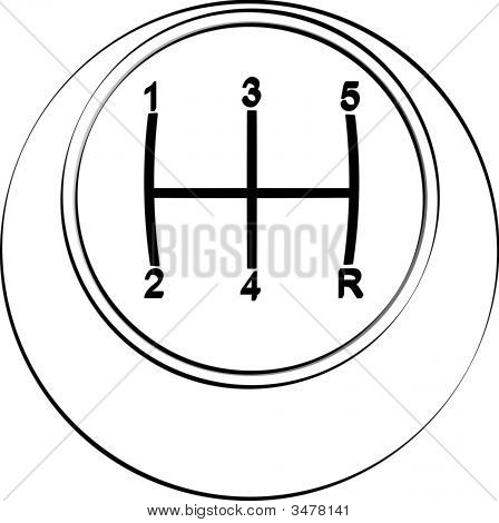 Stick Shift Top Vector & Photo (Free Trial) | Bigstock