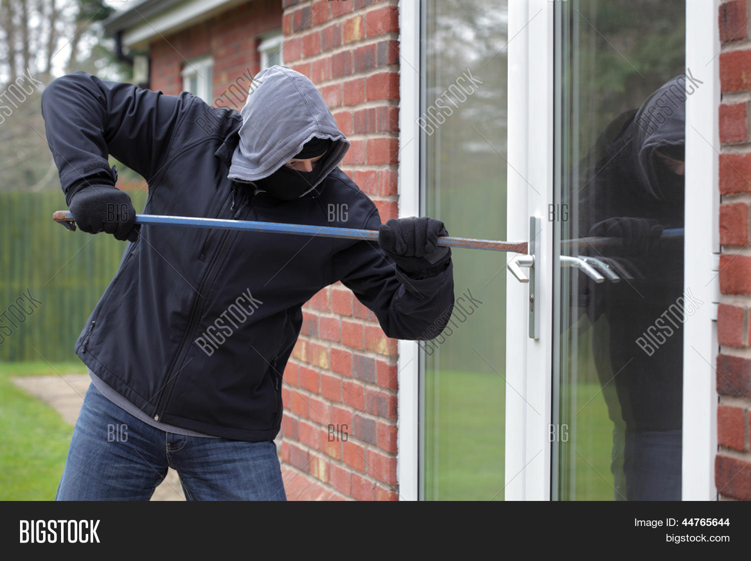 Intruder Breaking In