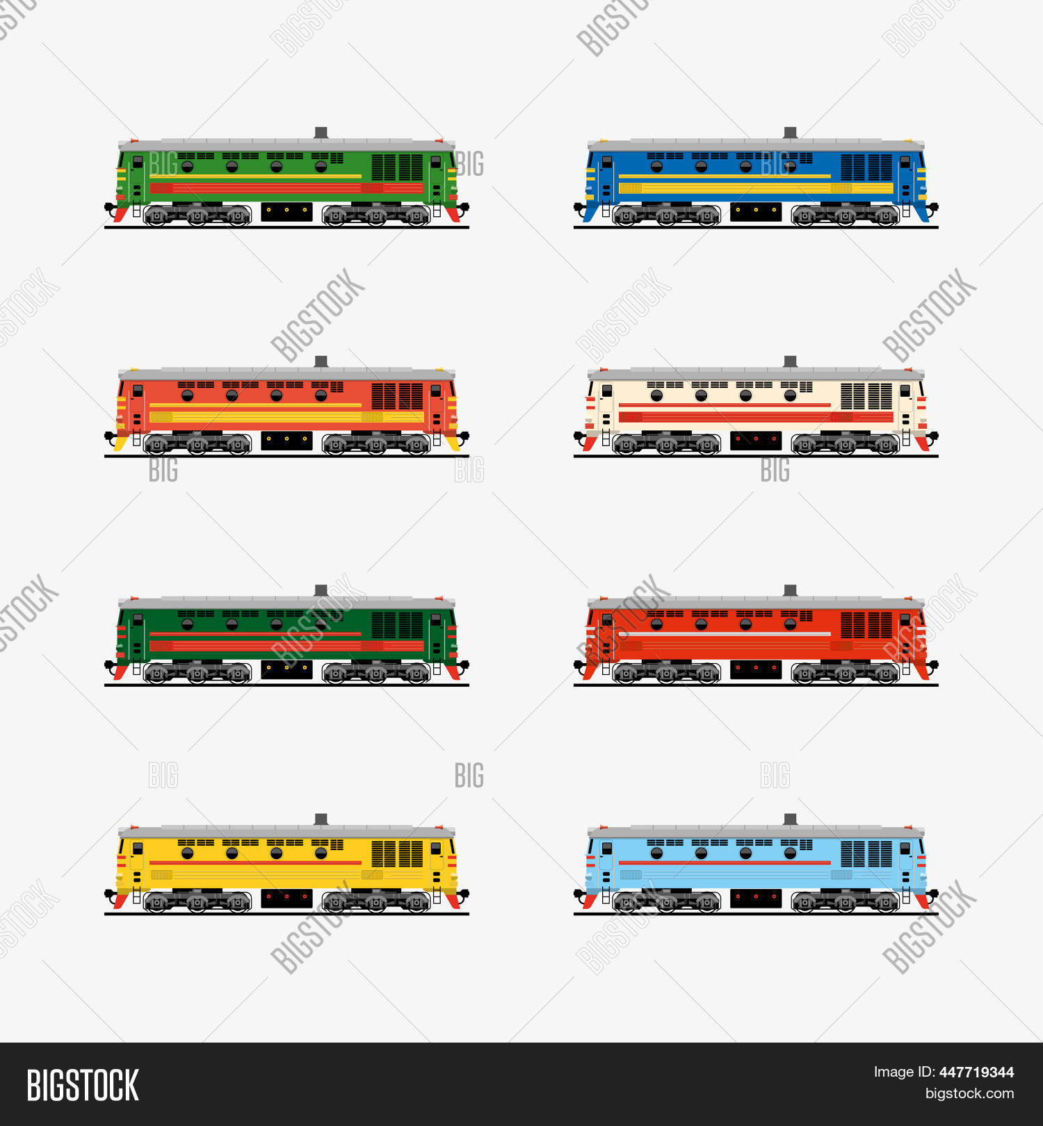 Diesel Locomotive Image & Photo (Free Trial) | Bigstock