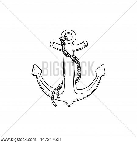 Anchor Rope. Vector Vector & Photo (Free Trial) | Bigstock