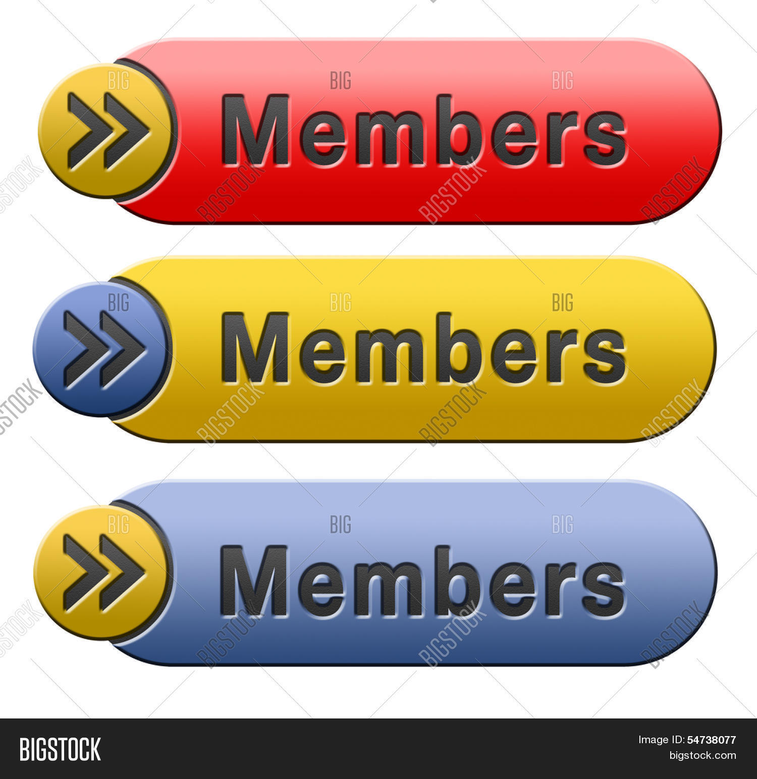 Members Only Icon Sign Image & Photo (Free Trial) | Bigstock