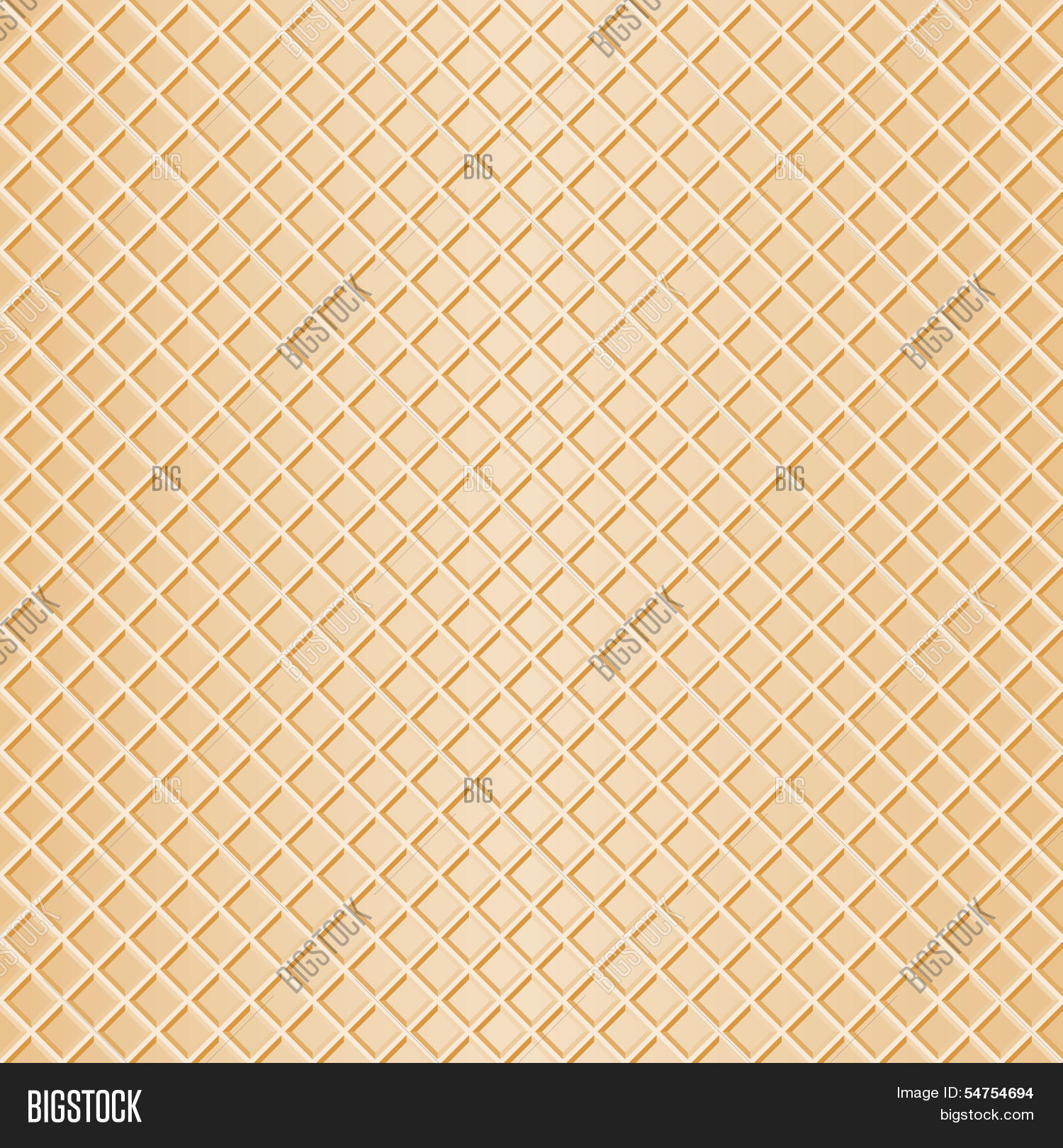 Seamless Waffle Vector & Photo (Free Trial) | Bigstock