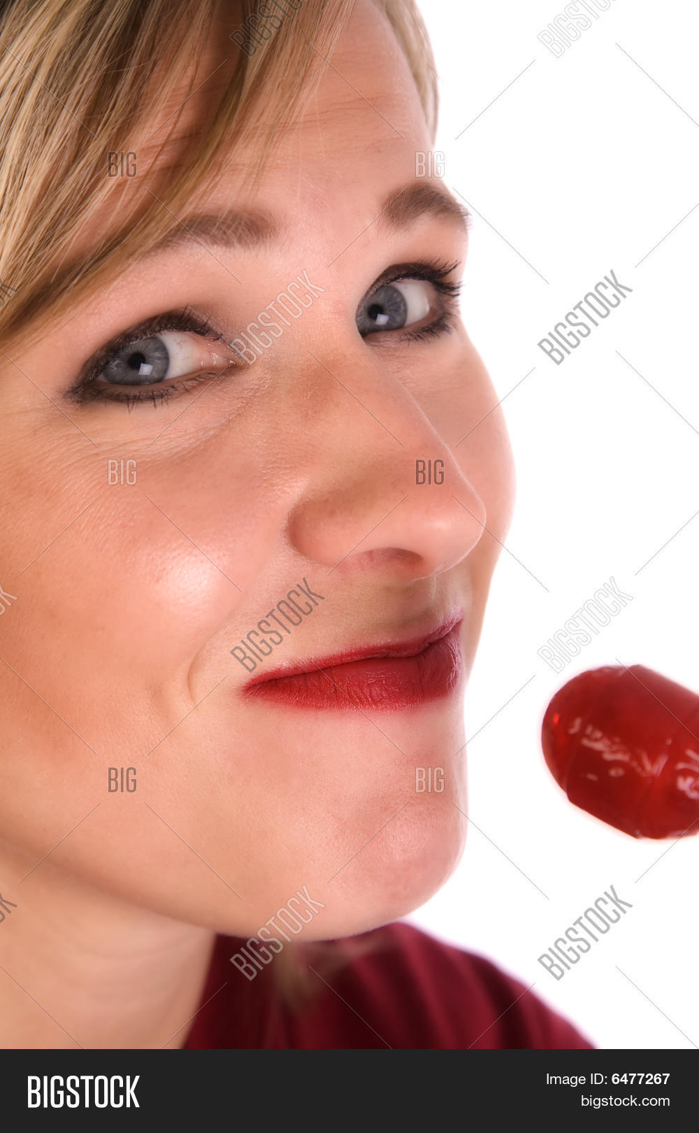 Woman Sucker Smiling Image & Photo (Free Trial) | Bigstock