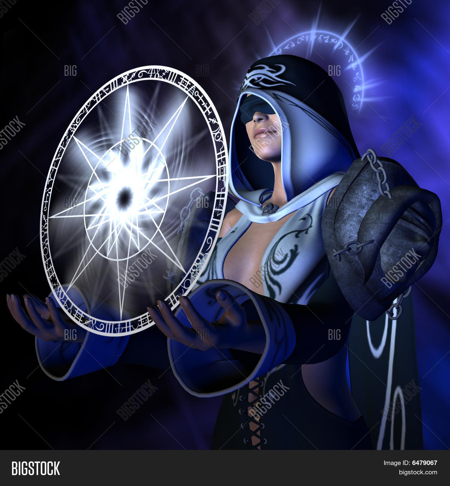 Conjuring Wizard Image & Photo (Free Trial) | Bigstock