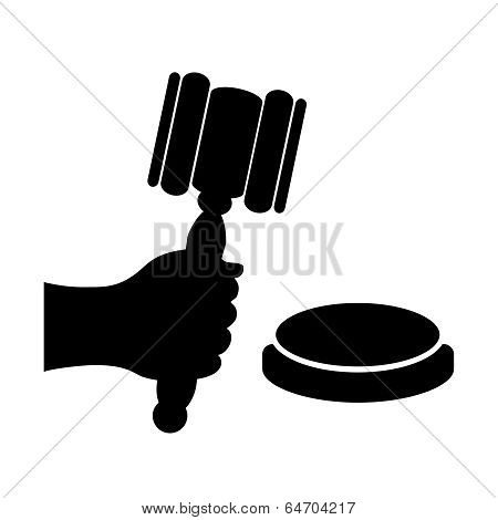 Auction Vector Symbol Vector & Photo (Free Trial) | Bigstock