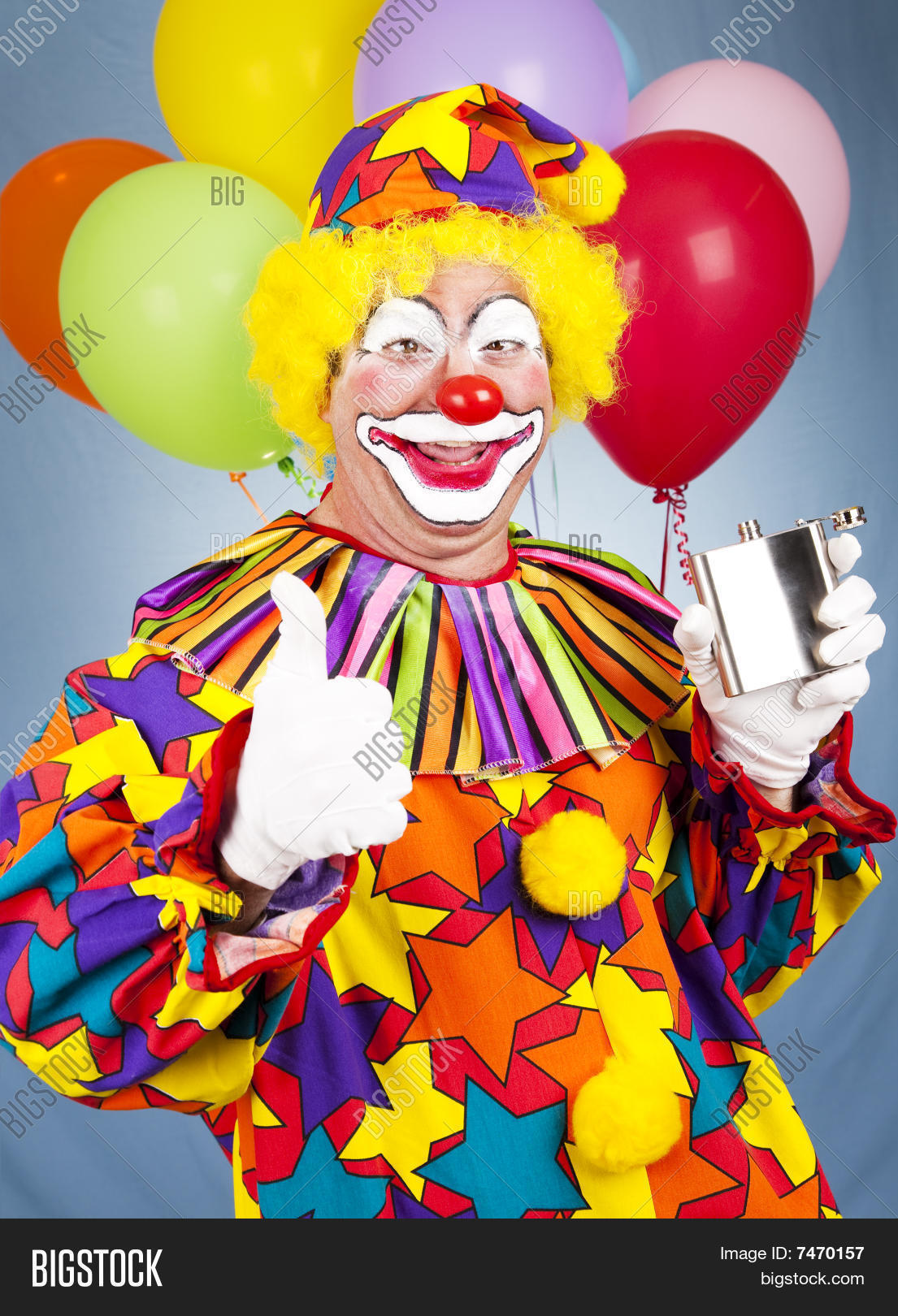 Tipsy Drunken Clown Image & Photo (Free Trial) | Bigstock