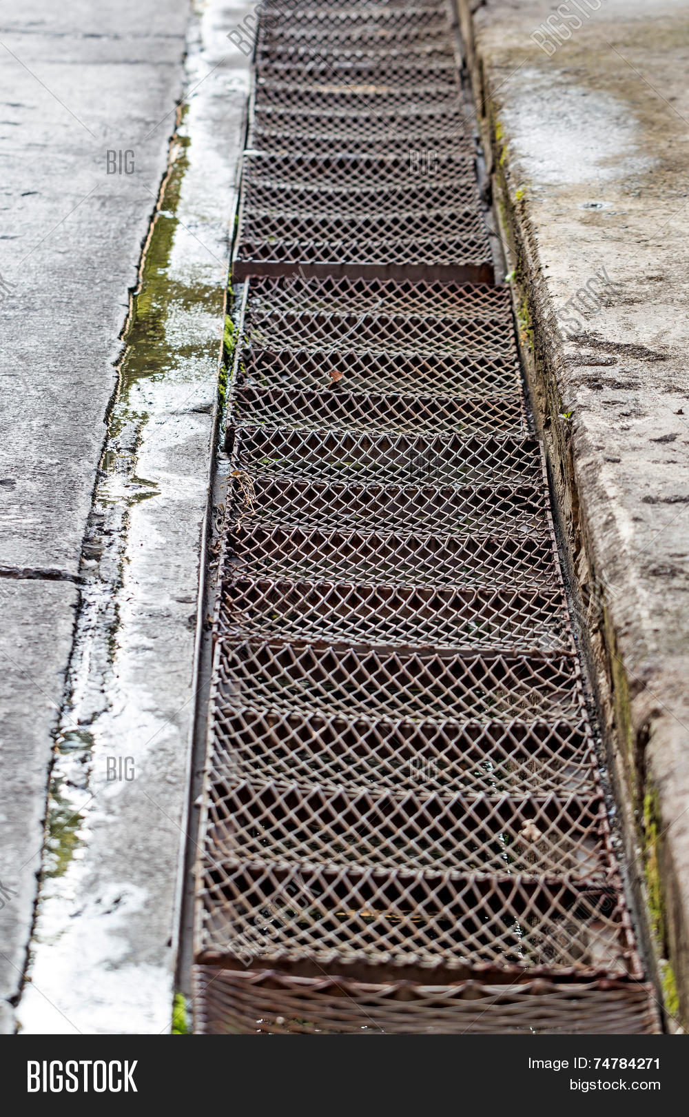 Drain Gutter Road, Image & Photo (Free Trial) | Bigstock
