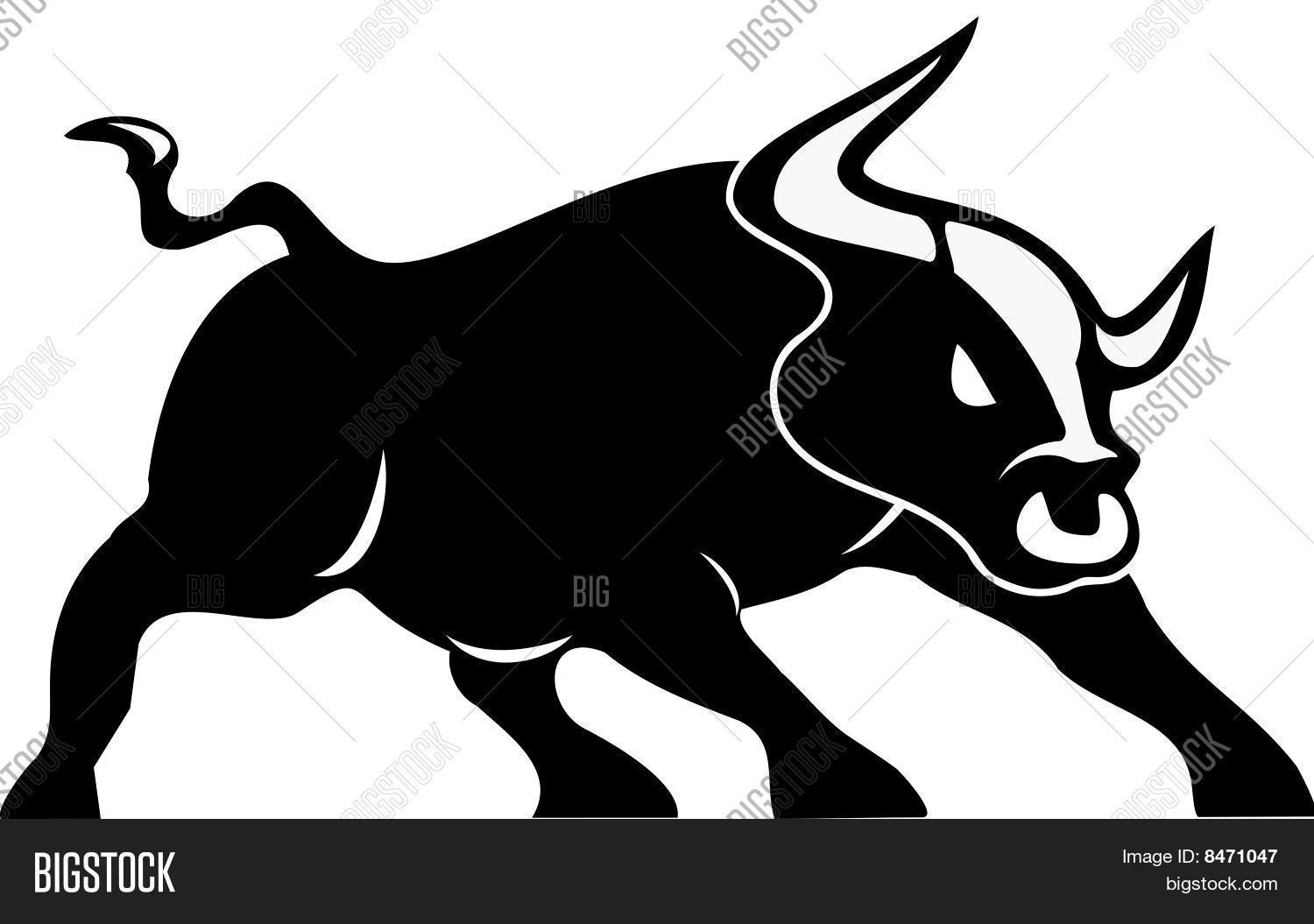 Angry Bull Vector Vector & Photo (Free Trial) | Bigstock