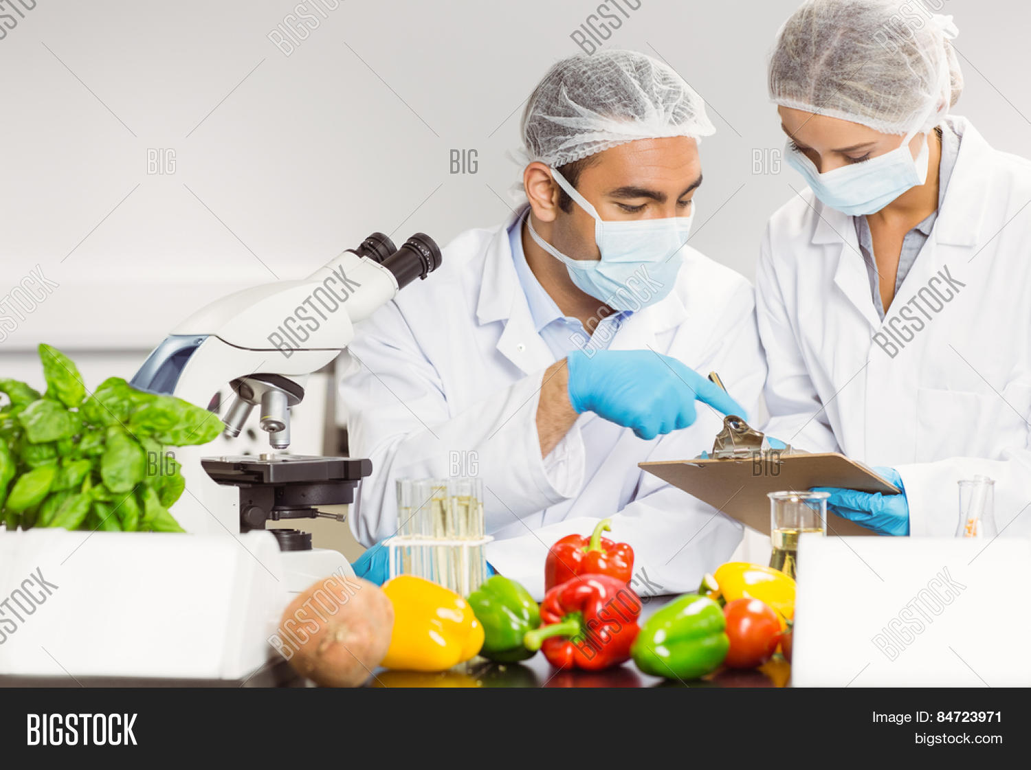 Food Scientists Using Image & Photo (Free Trial) | Bigstock