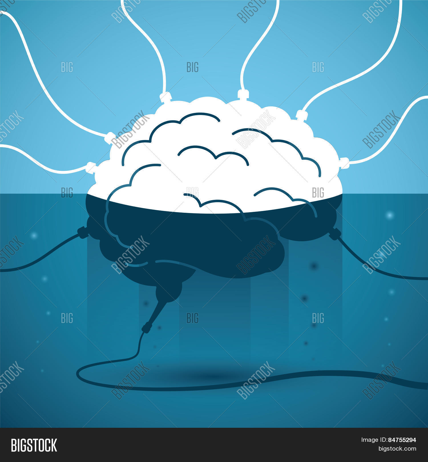 Human Brain Strange Vector & Photo (Free Trial) | Bigstock