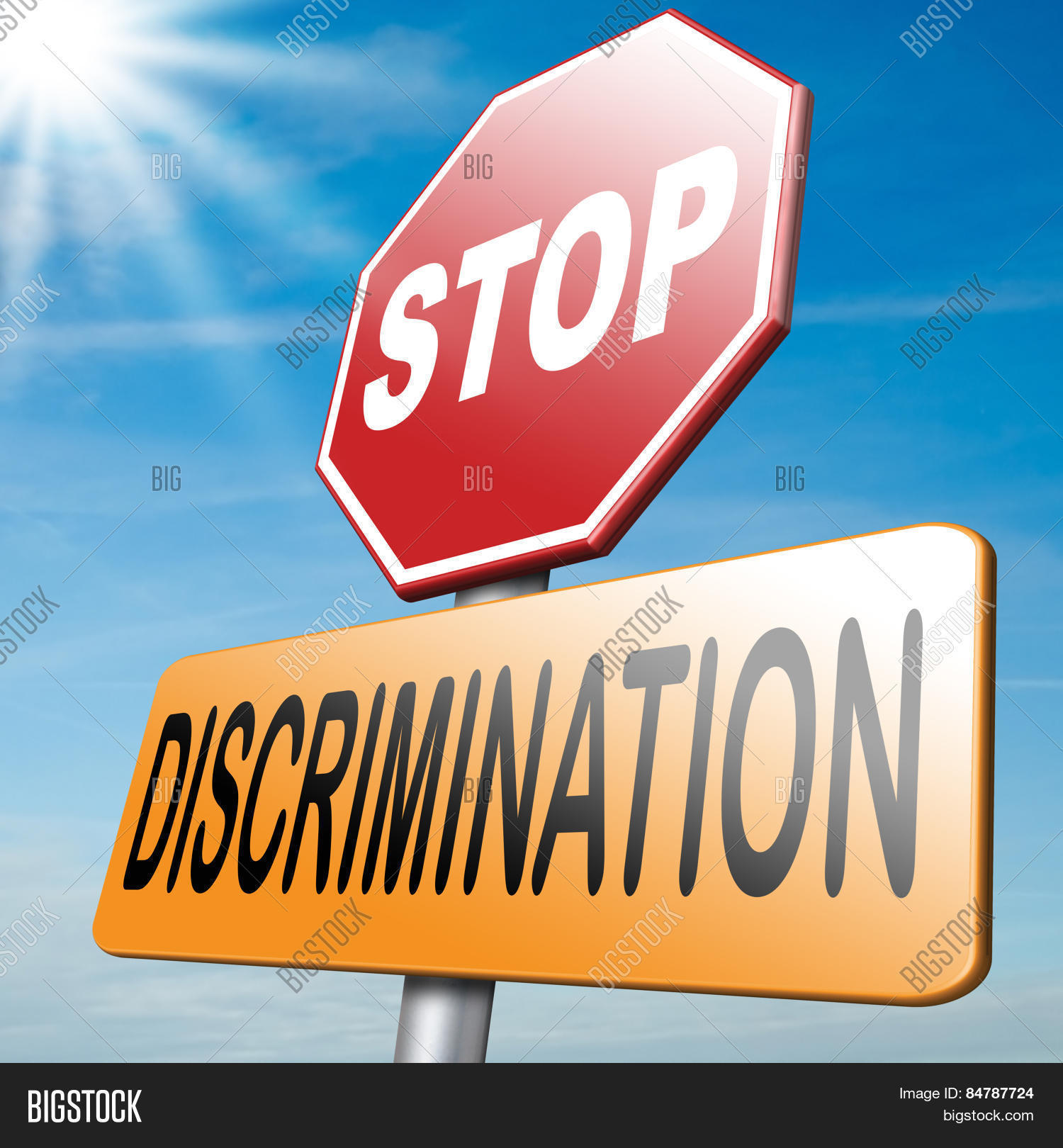 Stop Discrimination No Image & Photo (Free Trial) | Bigstock