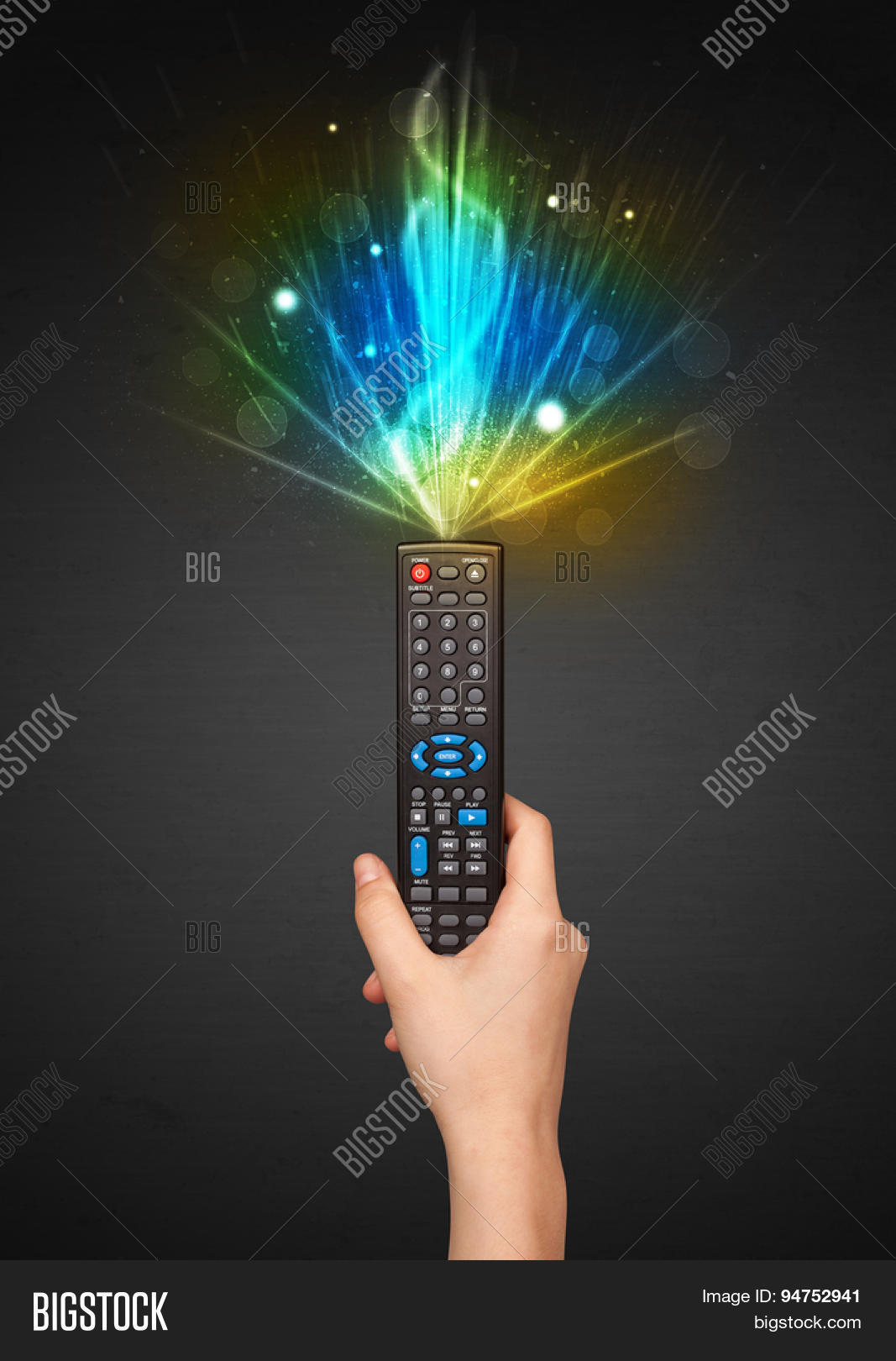 Hand Holding Remote Image & Photo (Free Trial) | Bigstock
