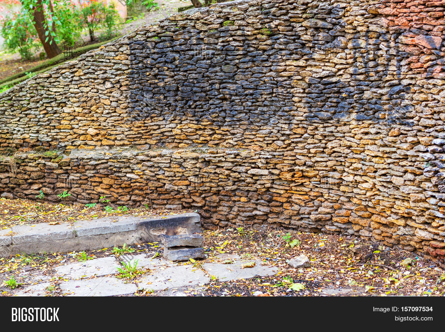 Wall Built Natural Image & Photo (Free Trial) | Bigstock