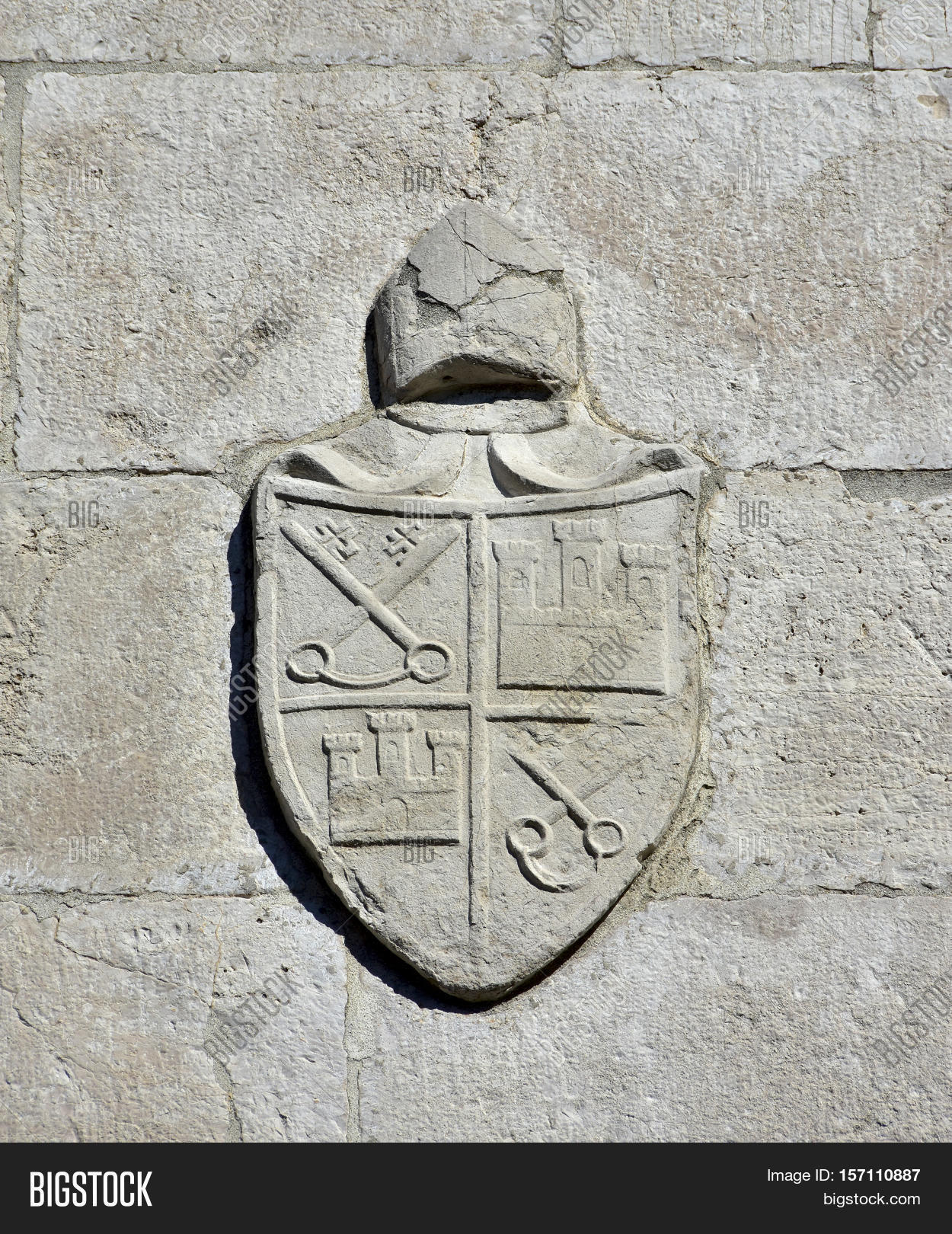 Religious Stone Emblem Image & Photo (Free Trial) | Bigstock