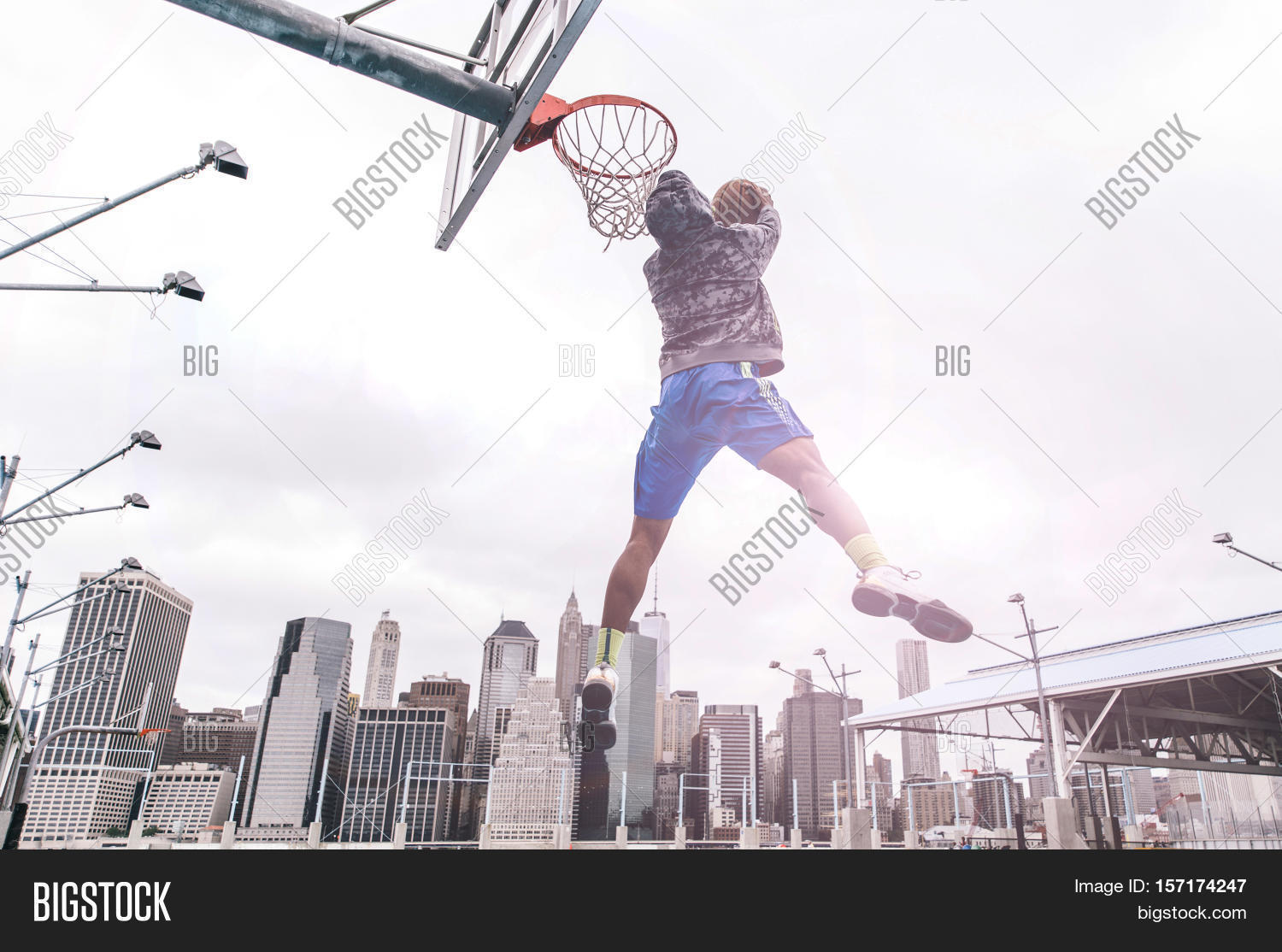 Huge Slam Dunk On Image & Photo (Free Trial) | Bigstock
