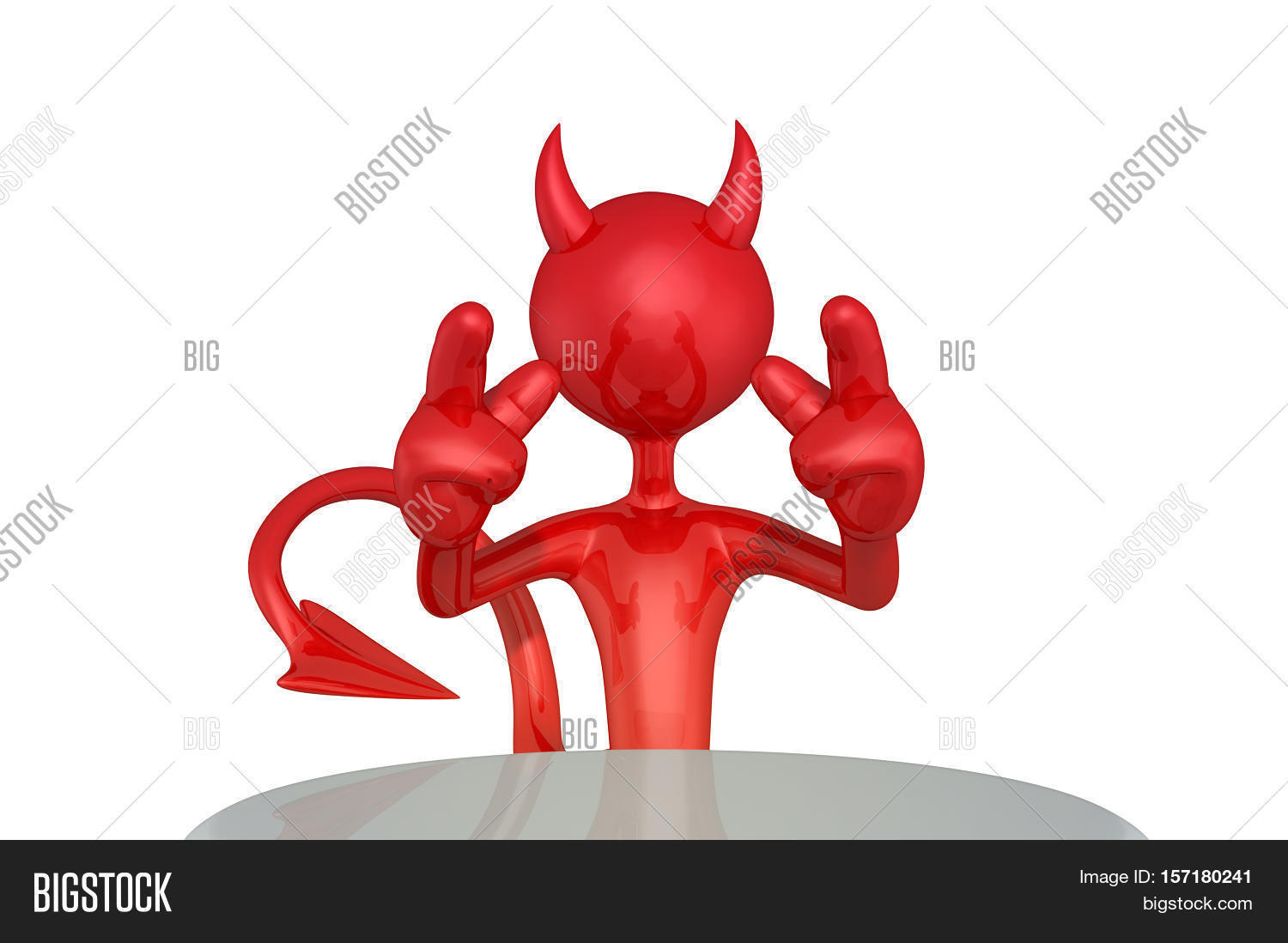 Devil Character 3D Image & Photo (Free Trial) | Bigstock