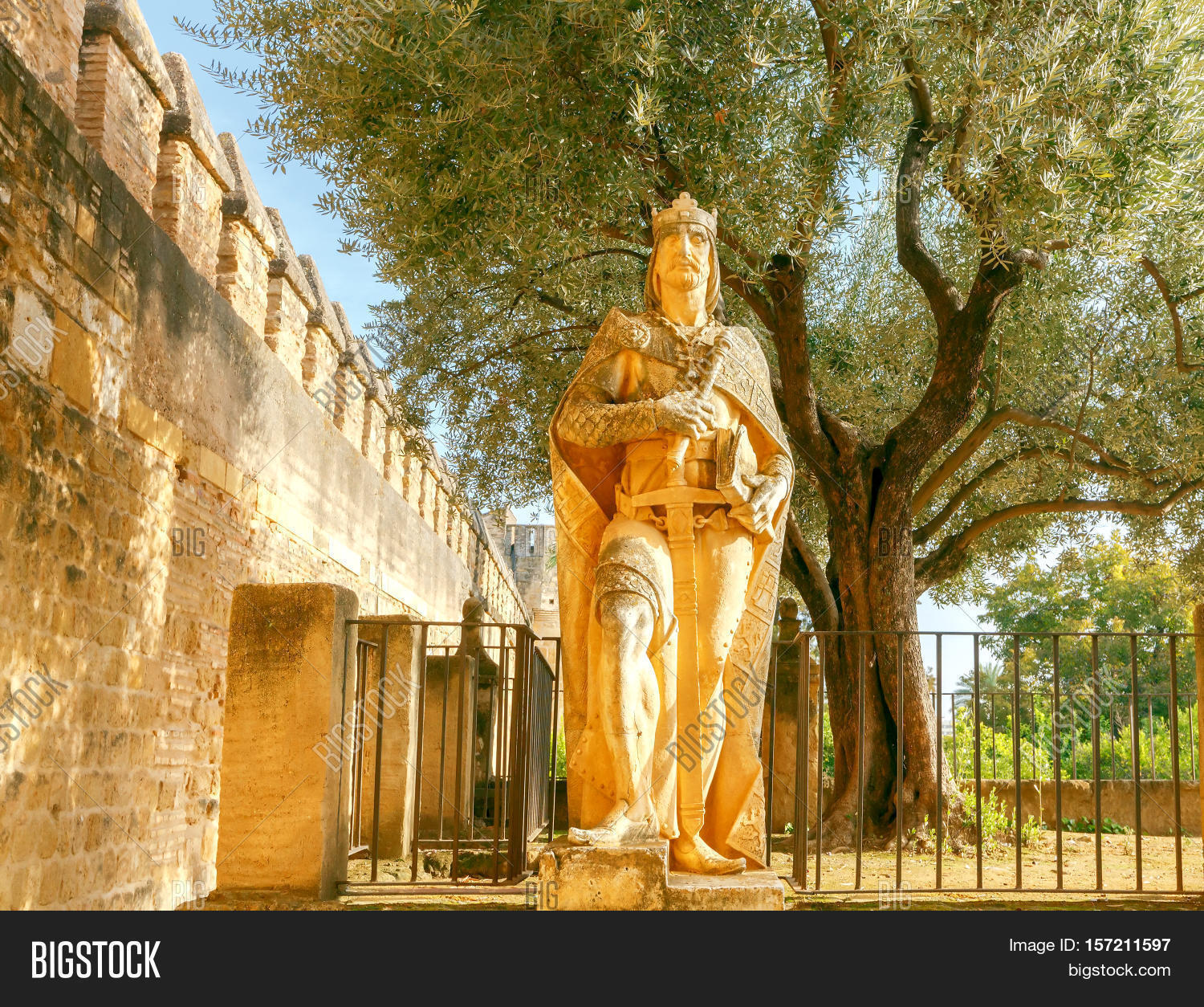 Sculpture King Alfonso Image & Photo (Free Trial) | Bigstock